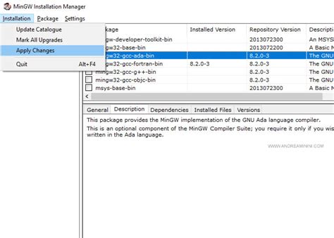 Come Installare Il Compilatore Mingw Su Windows Andrea Minini