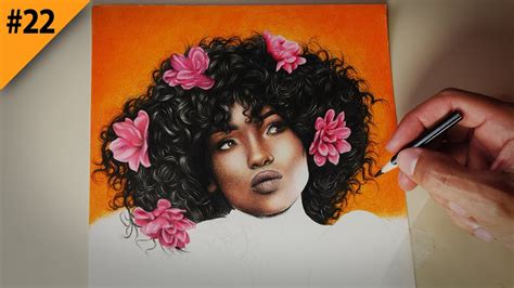 22 Refinamentos No Cabelo E Pintando A última Flor Youtube