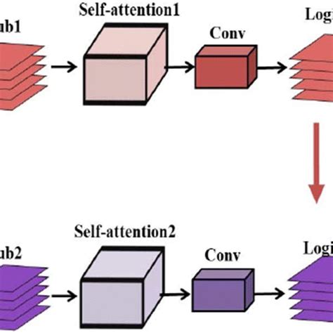 interactive self attention module download scientific diagram