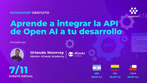 Aprende A Integrar La Api De Open Ai A Tu Desarrollo Webstarted Academy