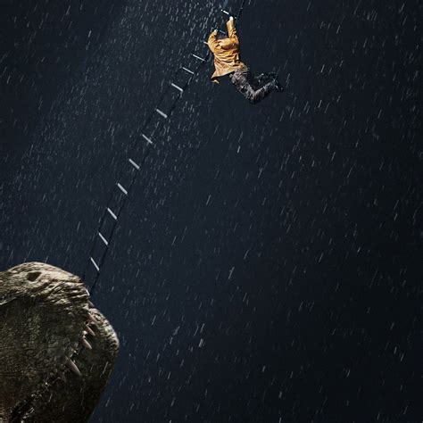2932x2932 Jurassic World Fallen Kingdom 4k Imax Poster Ipad Pro Retina