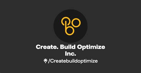 Create Build Optimize Inc Facebook Tiktok Twitch Linktree