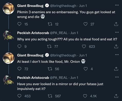 Giant Breadbug Has Been Absolutely Humiliating Himself On Twitter Lately R Pnf404twitter