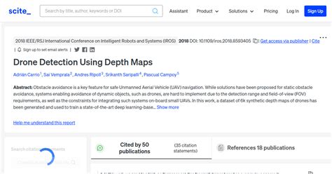 Drone Detection Using Depth Maps Scite Report