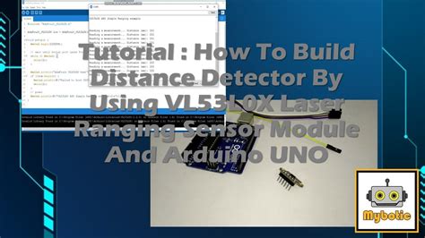 Tutorial How To Build Distance Detector By Using Vl53l0x Laser Ranging Sensor Module And