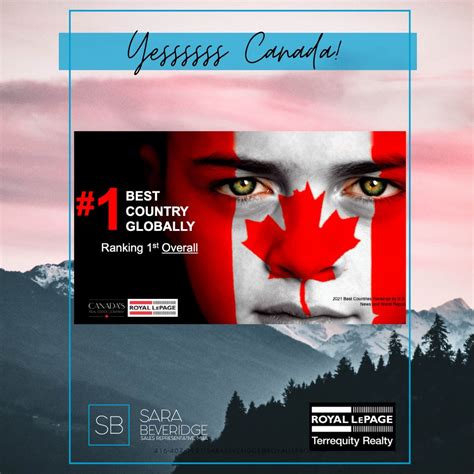 Sara Beveridge Mba On Linkedin Proudtobecanadian Canadanumberone Canadaqualityoflife…