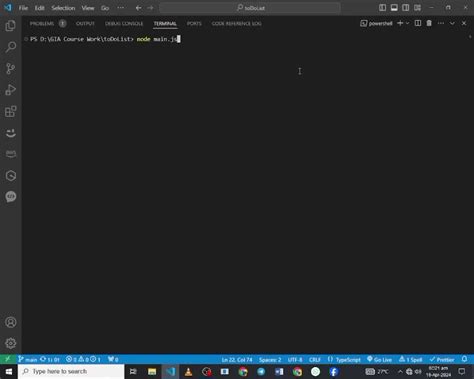 Hamdan B On Linkedin Typescript Project Todo Cli Todoapp Giaic