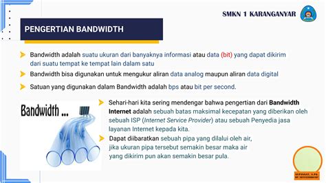Materi Bandwidth Tlj Kelas Xi Pertemuan 1 Pptx