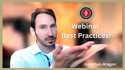 Webinar Best Practices Youtube