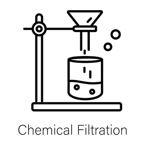 Premium Vector A Black And White Drawing Of A Chemical Machine With