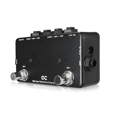 One Control Minimal Series Black Loop Pedal Oc M Bl New Maken Music