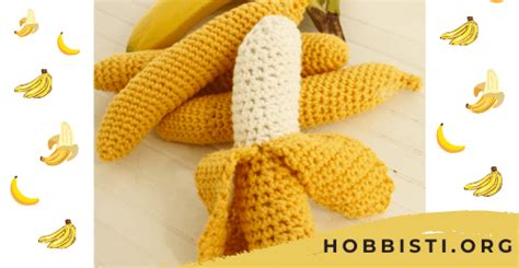 Schema A Uncinetto Banana Amigurumi
