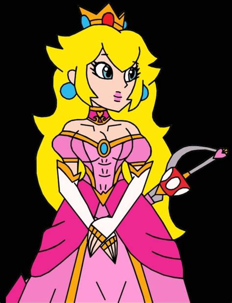 Princess Peach Fan Art By Danielart777 On Deviantart