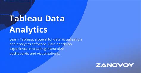 tableau data analytics module explored
