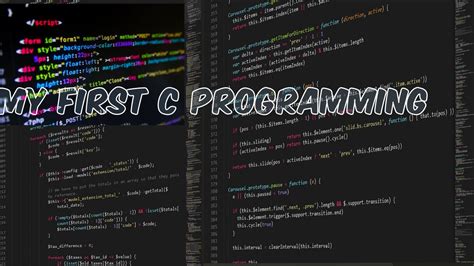 Part C Programming Video YouTube