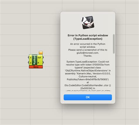 Ghpython Script Editor Broken In Latest Update On Macos Grasshopper