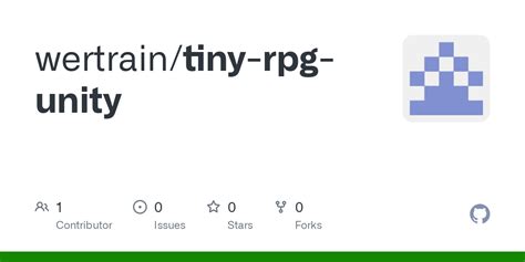Github Wertrain Tiny Rpg Unity