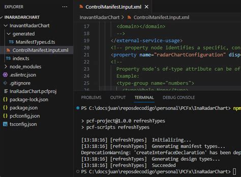 power app create and install a custom component pcfx