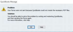Fix QuickBooks Save As PDF Not Working Error In QB Desktop