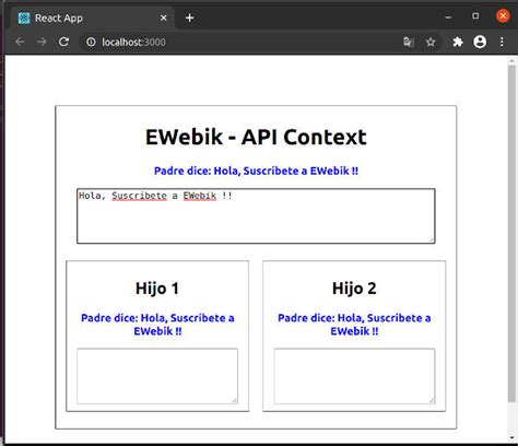 📌 【 Api Context En React 】 Comunicación Entre Componentes