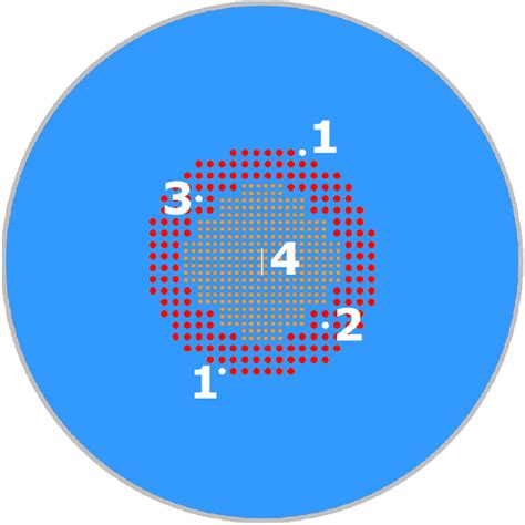 Top View Of The Crocus Reactor Configuration Used For The Delayed Gamma Download Scientific