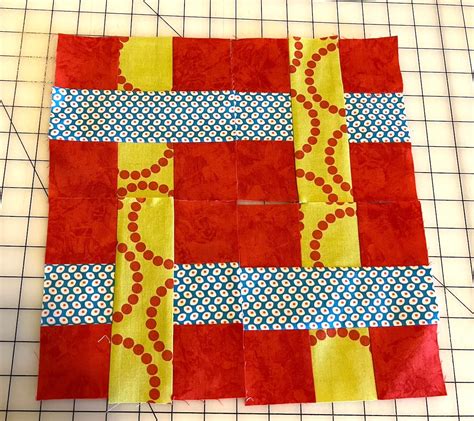 Seven Patch Weave Quilt Block Tutorial Easy To Make Create Whimsy