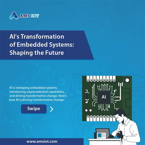 Ams Iot On Linkedin Amsiot Ai Embeddedsystems Smarttechnology