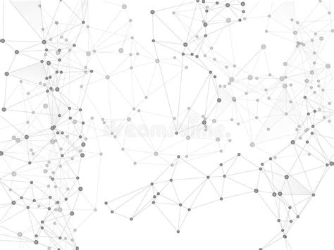 Gometric Plexus Structure Cybernetic Concept Stock Vector Illustration Of Cell Molecular