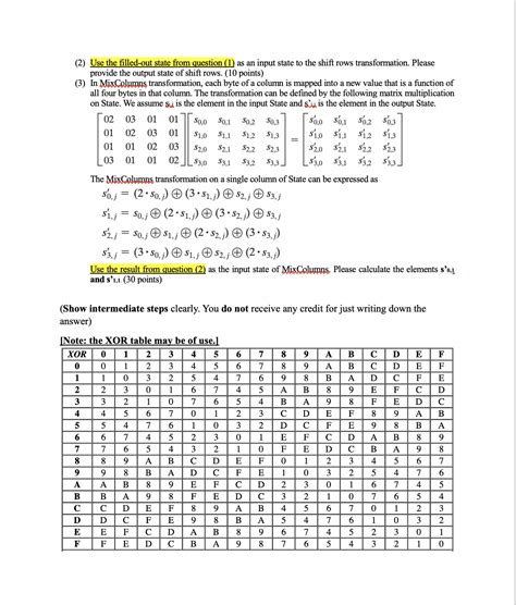 2 Use The Filled Out State From Question 1 As An Chegg Com