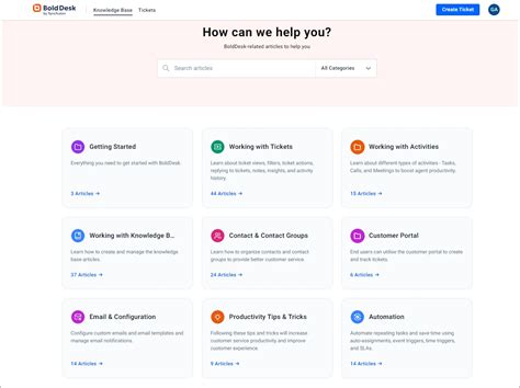 3 simple knowledge base article templates bolddesk