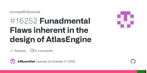 Funadmental Flaws Inherent In The Design Of Atlasengine · Microsoft Terminal · Discussion 16252