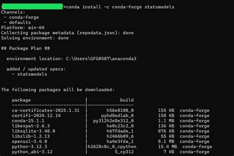How To Install Statsmodels In Python Geeksforgeeks