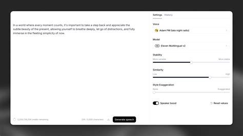 Text To Speech Product Guide Elevenlabs Documentation