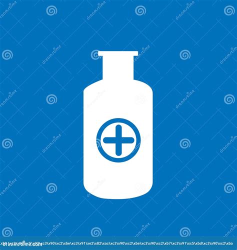 Antibiotics Vector Illustration Labeled Health Medication Treatment