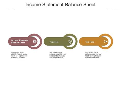 Income Statement Balance Sheet Ppt Powerpoint Presentation Outline Good Cpb Presentation