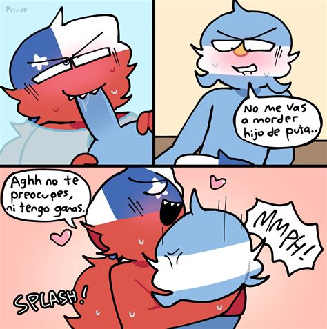 Rule 34 2boys Argentina Countryhumans Chile Countryhumans Comic