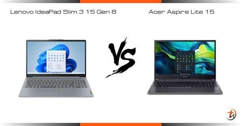 Banding Lenovo IdeaPad Slim Gen Dan Acer Aspire Lite Spesifikasi Dan Harga Di