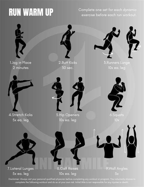 Run workout warm up | Workout warm up, Warm ups before workout, Running ...