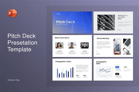 创意想法与商业机会powerpoint模板下载 Pitch Deck Powerpoint Presentation Template 51ppt模板 国外幻灯片 Keynote模板 免费