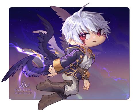 ˗ˏˋ 𝐮𝐫𝐢 ˎˊ˗ 🦇 Commissions Open On Twitter 😈chibi Grima Robin ~ Never