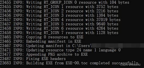 Python使用pyinstaller生成exe时报错 Typeerror An Integer Is Required Got Type Bytespyinstaller An
