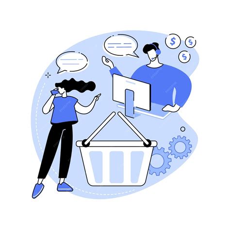 Premium Vector Conversational Sales Abstract Concept Vector Illustration