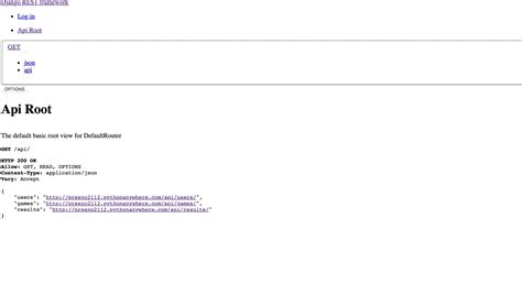 Django Rest Framework Works But Looks Ugly Stack Overflow