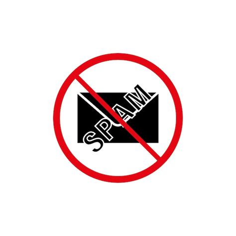 Premium Vector Spam Mail Icon Junk Email Symbol Electronic
