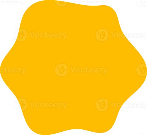 Abstract Liquid Shape Organic Flat Blob Irregular Fluid Bubble Random Wavy Spots And Curvy