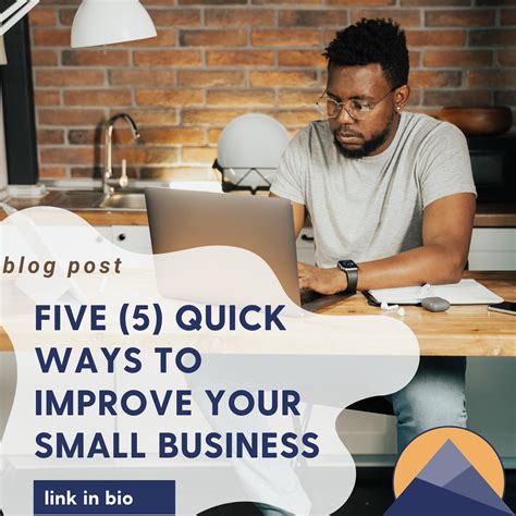 Five 5 Quick Ways To Improve Your Small Business Ensley Tech Solutions