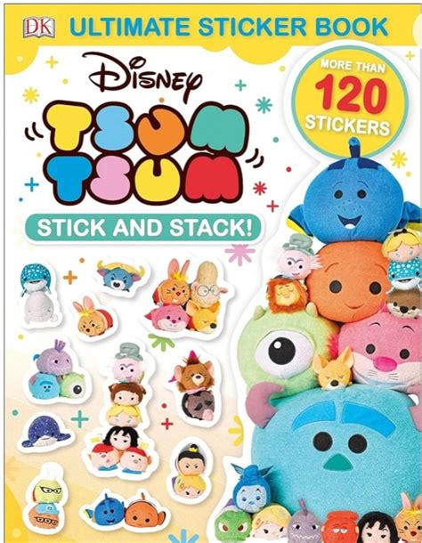 全新disney Sum Sum貼紙書 興趣及遊戲 書本 And 文具 小說 And 故事書 Carousell
