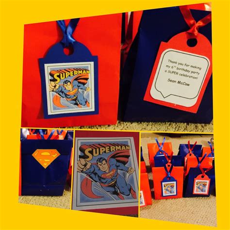 Superman Party Favors Superman Party Favors 6th Birthday Parties