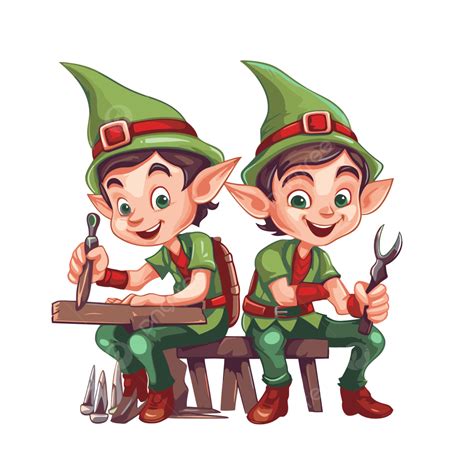 Elves Working