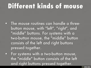 Keyboard And Mouse Events In Python PDF Desktop Publishing Computer Software And Applications